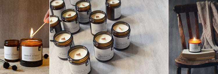 Scented Candles for Book Lovers | Gifts for Readers – CommaCandles