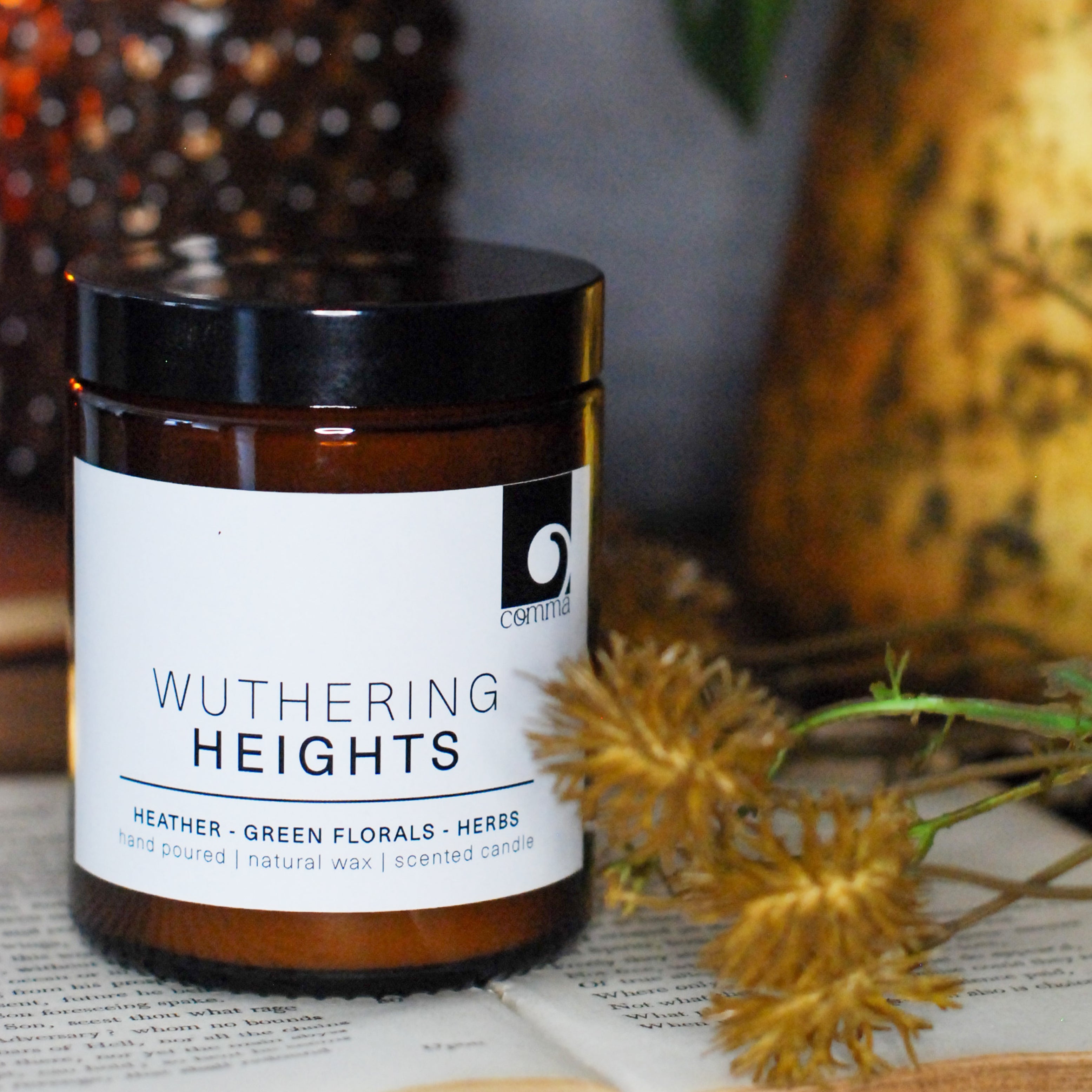 Scented Candles for Book Lovers | Gifts for Readers – CommaCandles